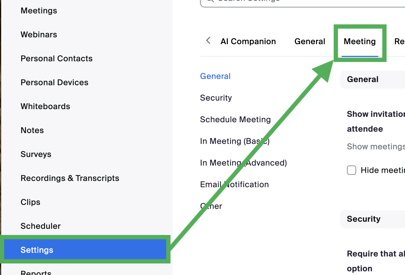Advanced Zoom Settings for Live Online Instructors – UC San Diego ...