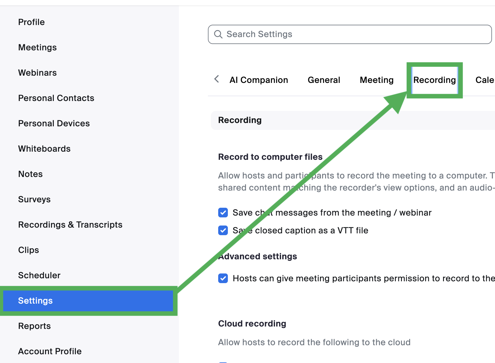 Advanced Zoom Settings for Live Online Instructors – UC San Diego ...